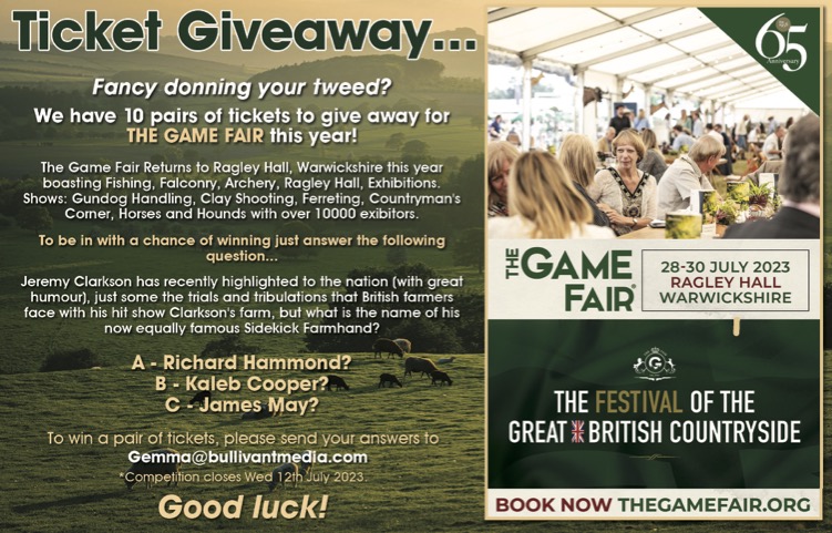 WIN TICKETS to the Game Fair (festival of the Great British countryside ...